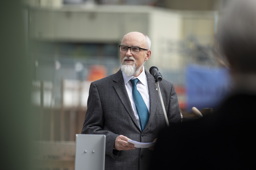 Grundsteinlegung für das ZMSZ: Universität zu Lübeck