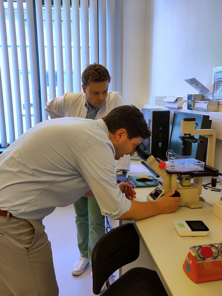 Bundestagsabgeordneter Max Mordhorst im GründerCube : Universität zu Lübeck